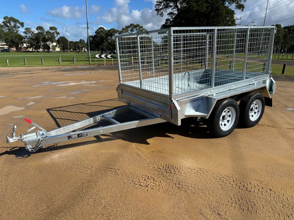10x5 Heavy Duty Trailer | Dual Axle | 900mm Cage - Cheap Trailers Melbourne