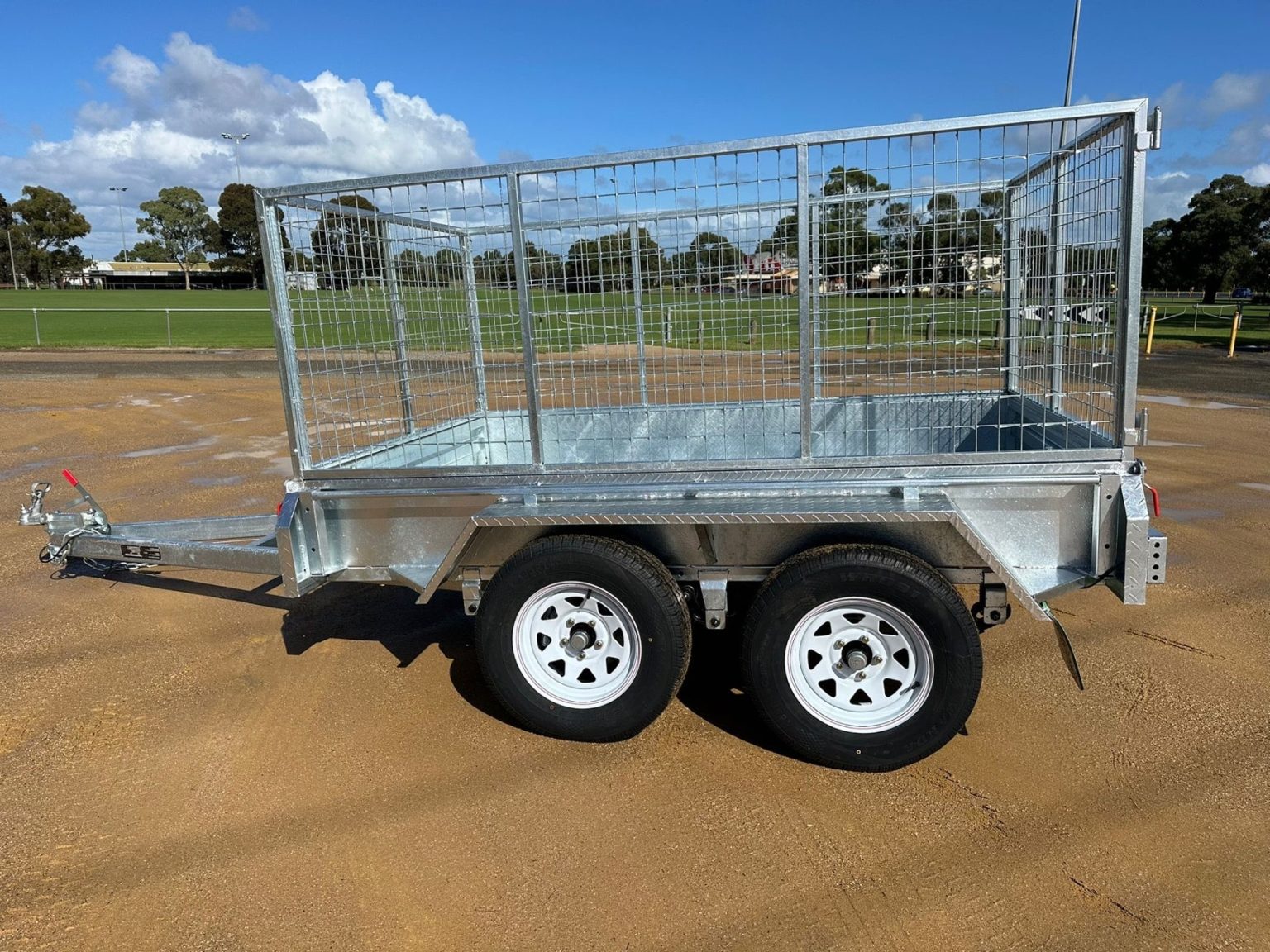 10x6 Heavy Duty Trailer | Dual Axle | 900mm Cage - Cheap Trailers Melbourne