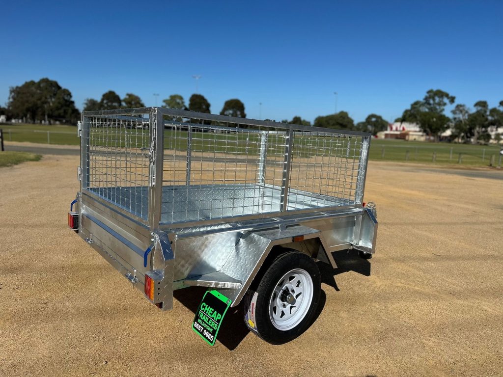 6x4 Heavy Duty Trailer | Single Axle | 900mm Cage - Cheap Trailers ...